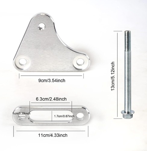 LS Truck Idler Pulley Relocation Bracket Kit for LS1 Intake Swap LQ4 ...