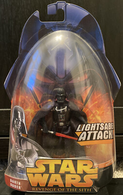 Hasbro Star Wars E3 Revenge Of The Sith 11 Darth Vader Lightsaber ...