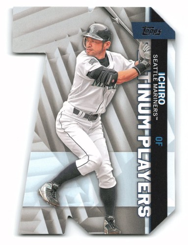 2021 Topps #PDC-15 Ichiro Platinum Players Die Cut Seattle Mariners 3AV ...
