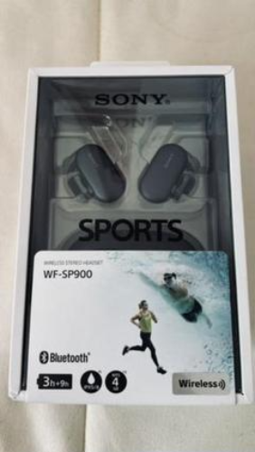 NEW Sony WF-SP900 Completely Wireless Bluetooth Earphone 4G From Japan ...