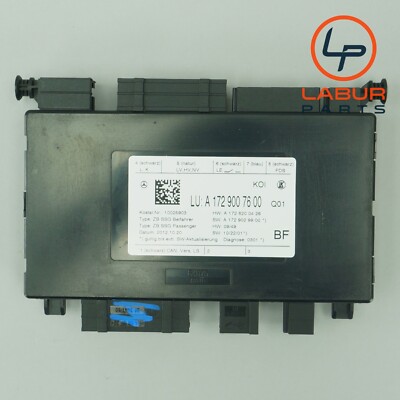 +K573 W212 MERCEDES C E CLS GLK SLK SLC CLASS FRONT RIGHT SEAT CONTROL ...