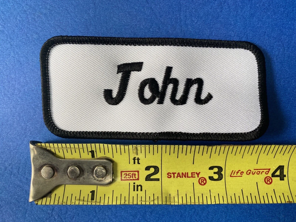John Name Tag