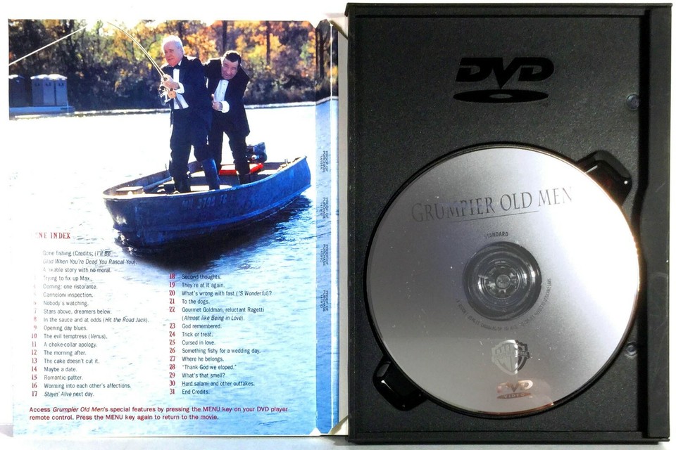 Grumpier Old Men (DVD, 1995, Full Screen) Jack Lemmon Walter Matthau 85391419129| eBay