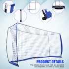 Soccer Goal Portable Bow Style Net Perfect For Soccer Practice Net 12ft ...