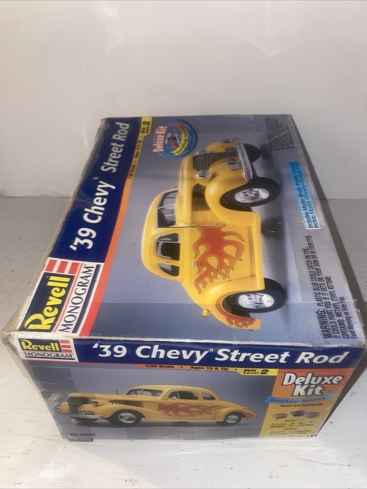 Revell Monogram 39 Chevy Street Rod Car Model Kit | eBay