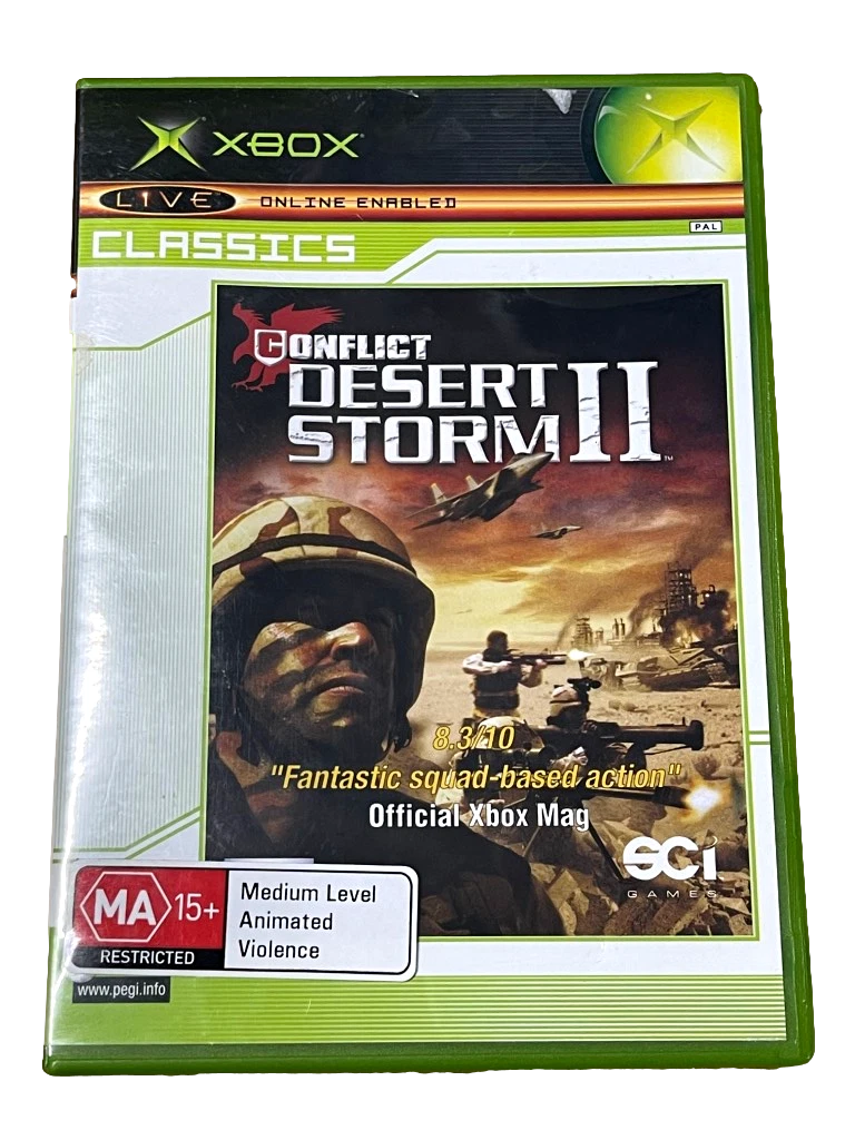 Desert Storm For Xbox