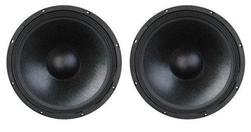 New (2) 15 inch Heavy Duty Pro Audio Bass Subwoofers 4Ohm Stereo P.A ...