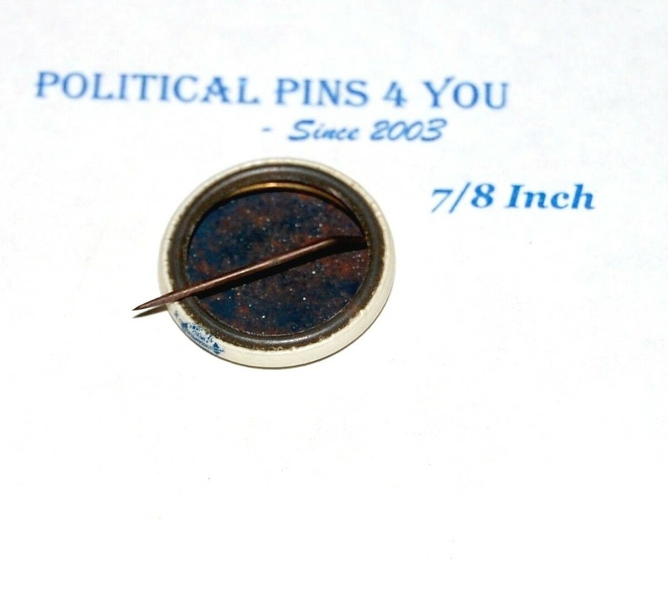 1936 Franklin D Roosevelt FDR campaign pin pinback button political ...