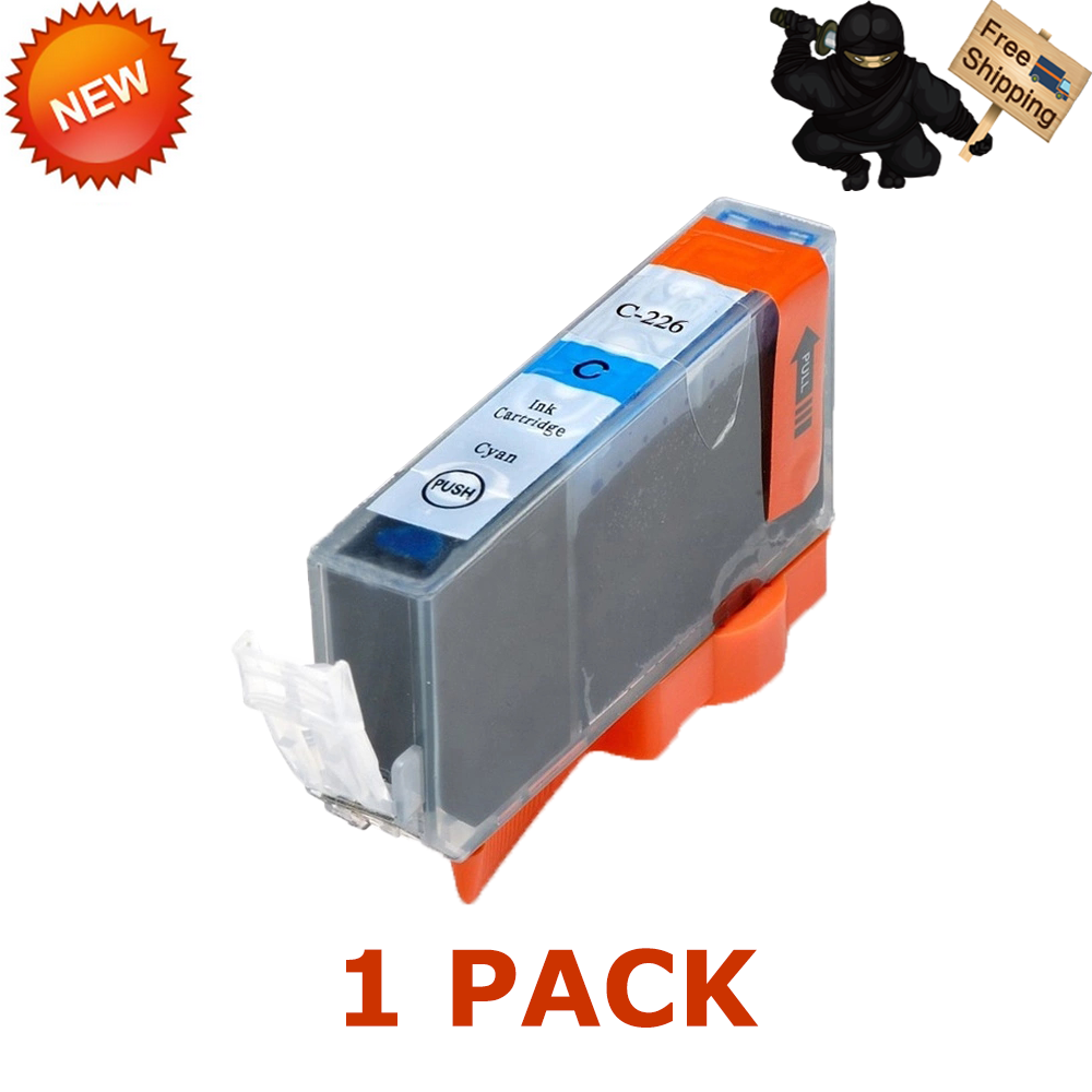 1 PK CLI 226 Cyan Ink For Canon PIXMA MG5120 MG5220 MG5320 MX892 MX712 ...