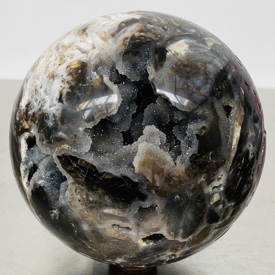 Natural sphalerite crystal cave quartz Sphere healing ball Specimen ...