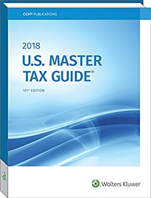 U. S. Master Tax Guide 2018 Paperback CCH Tax Law Editors Staff | eBay