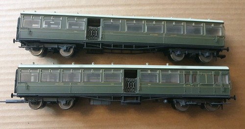 Kernow Models LSWR Gate Stock Olive Green Set 374 | eBay
