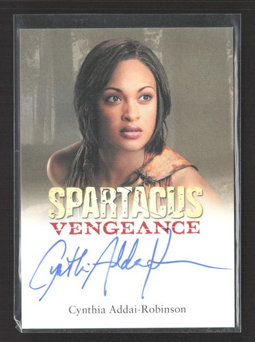 Rittenhouse Spartacus Cynthia Addai Robinson as Naevia Auto | eBay