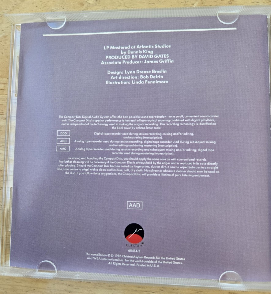 Bread - Anthology (CD, 1990) | eBay