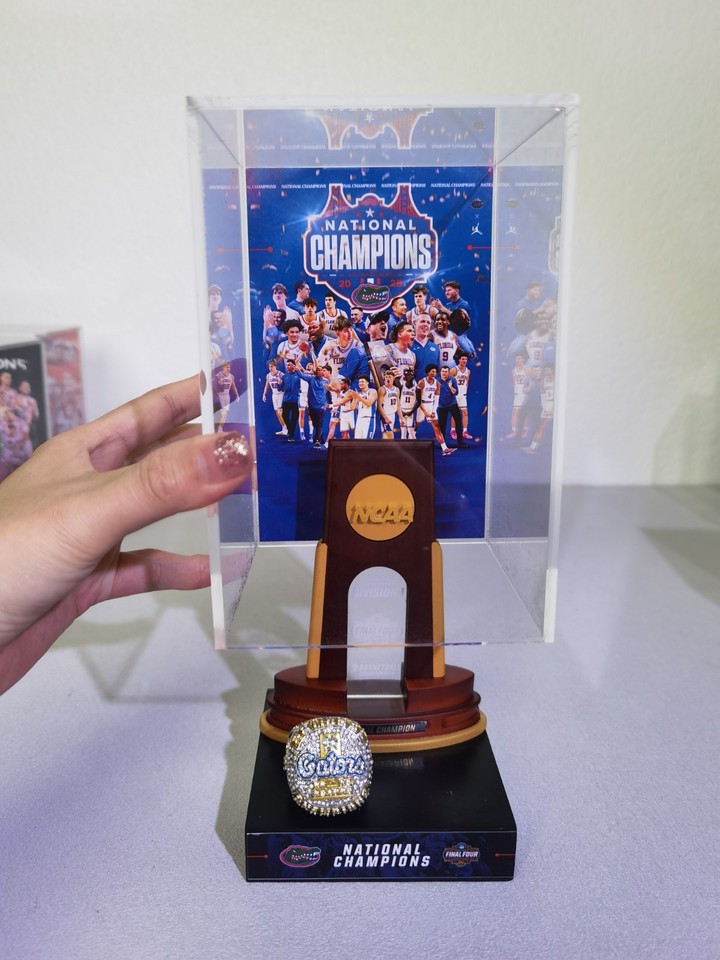 2025 NCAA Florida Gators Men's Basketball National Championship Trophy ...
