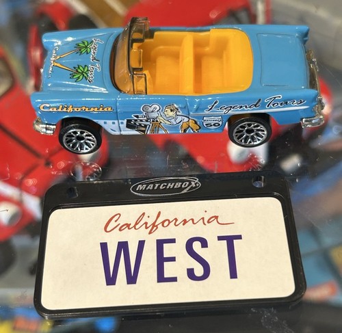 Matchbox Across America 1955 Chevy Bel-Air California West Mail-In Car ...