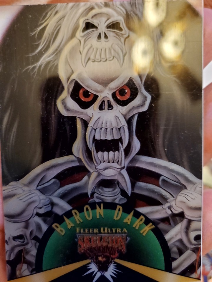 1995 Fleer Ultra Skeleton Warriors Suspended Animation FULL Set of 10 ...