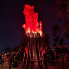 36 LED Fake Flame Light Stage Show Fire Flame Lighting Disco DJ Band ...