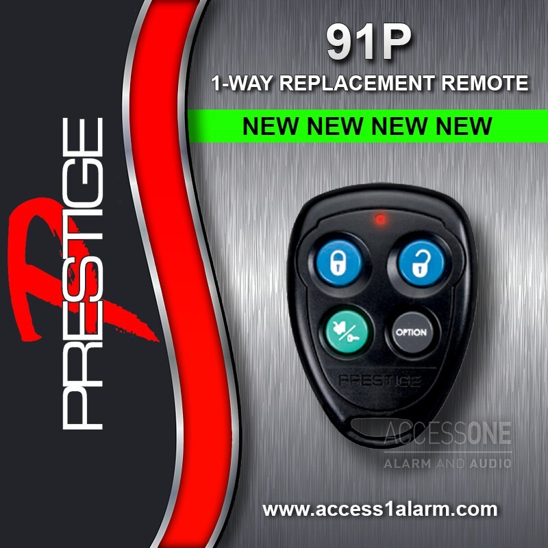 NEW Prestige 91P 1-Way 4-Button Remote Control H50T43 H5OT43 APS45C ...