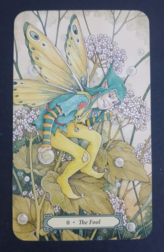 Authentic Mystic Faerie Tarot Card By Barbara Moore 0 The Fool | eBay