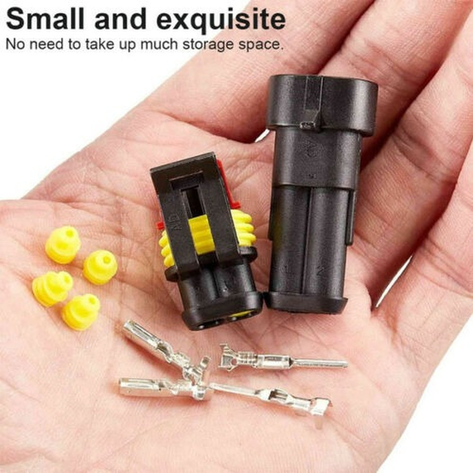 708PCS 1-6 Pin Car Automotive Waterproof Electrical Wire Connectors ...