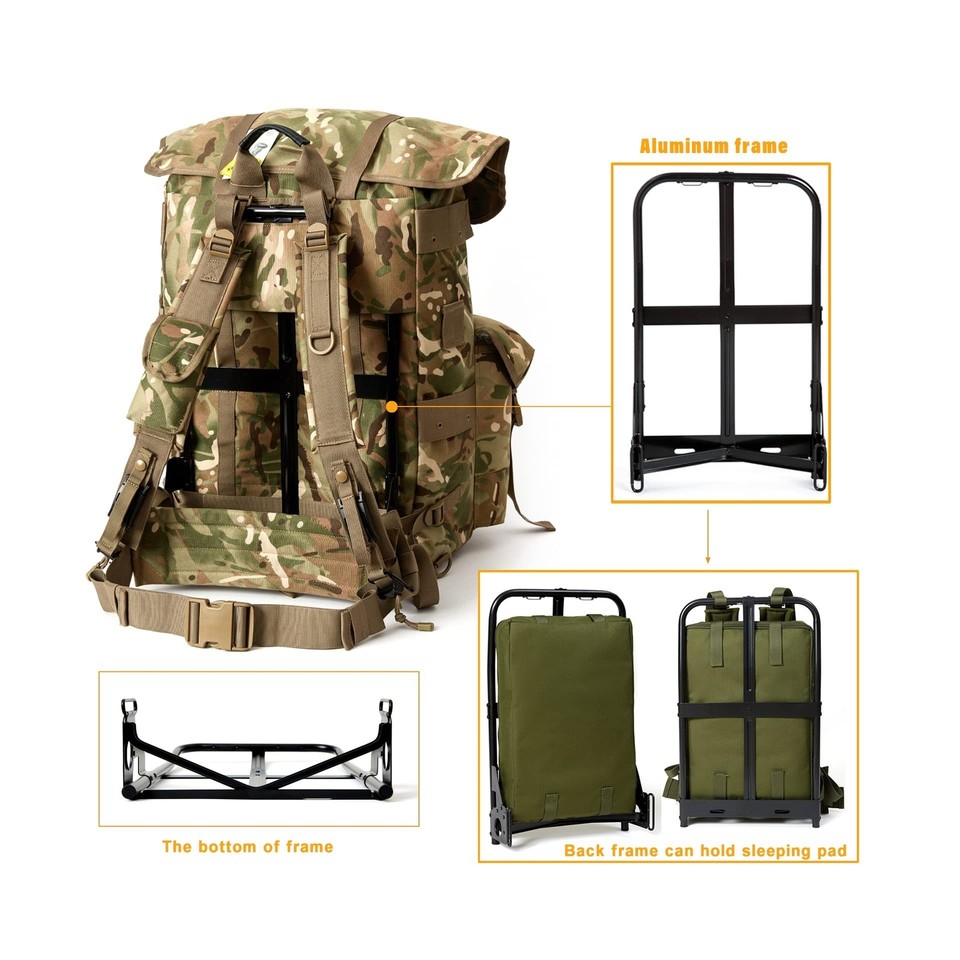 MT Military Alice Pack Army Survival Combat ALICE Rucksack Backpack ...