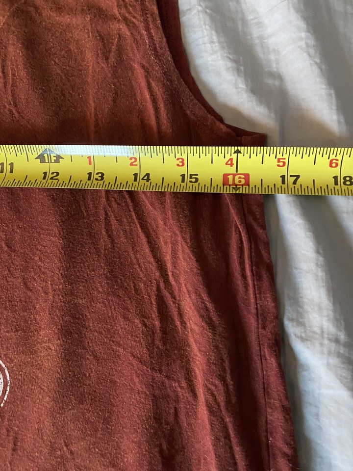 Fun Women's Small Disney's Mickey Mouse Burgundy Sleeveless Tank Style ...