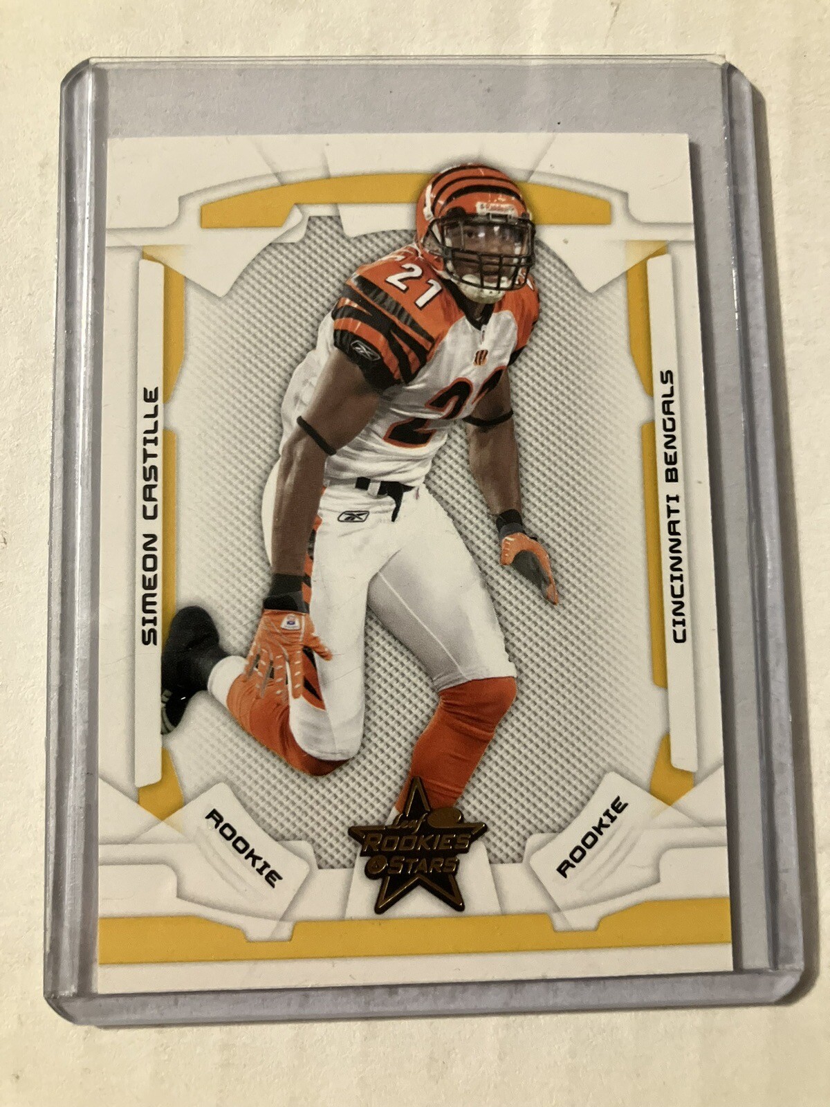 2008 Leaf Rookies & Stars Longevity Parallel Yellow /349 Simeon ...