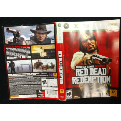 Red Dead Redemption - Xbox 360 - Cover Art Only (NO Game/Manual/Case ...