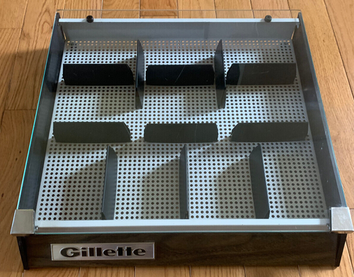 Vintage Gillette Razor Display Case | eBay