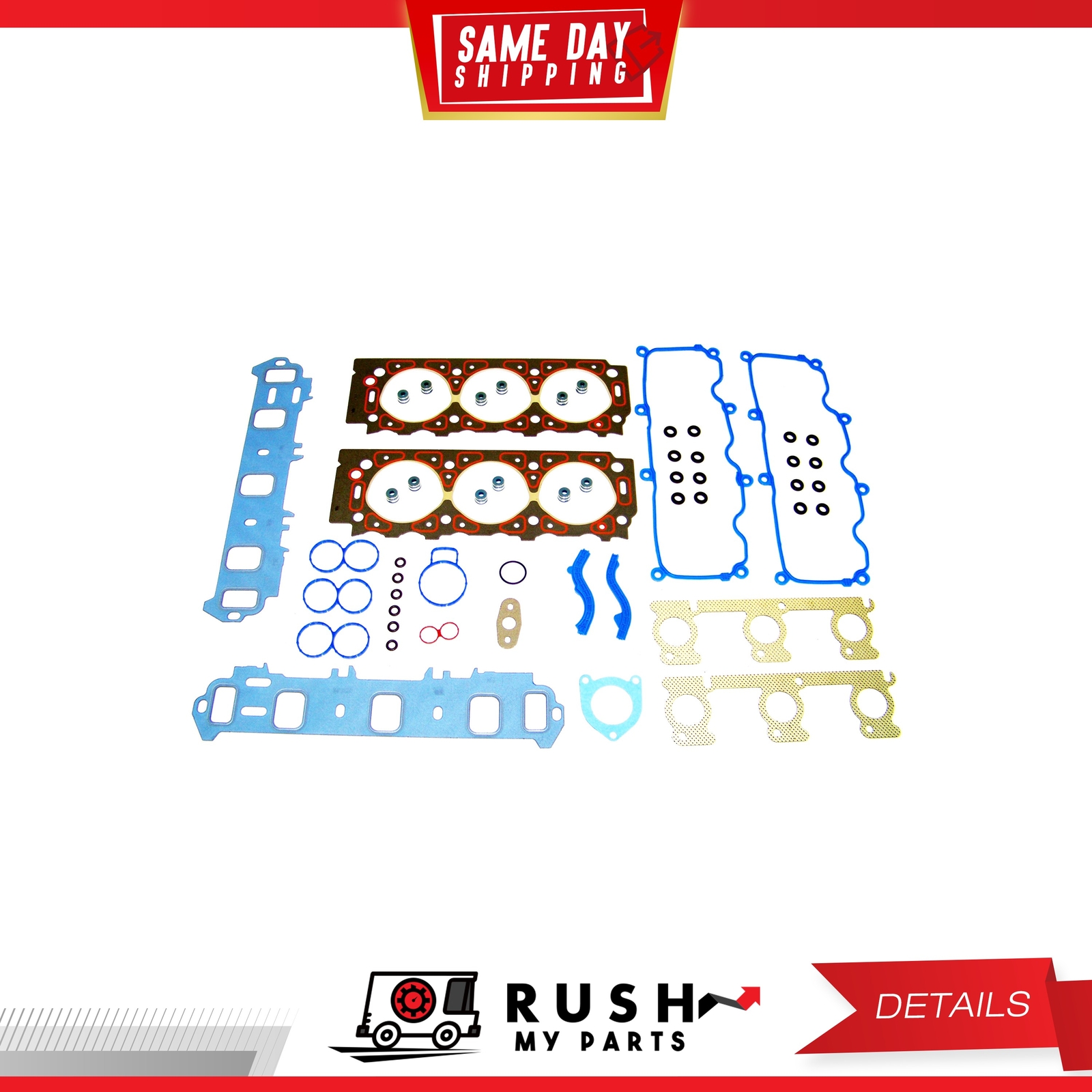 02-07 Master Engine Rebuild Kit For Ford Mercury Sable 3.0L V6 OHV DNJ ...