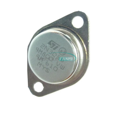 2PCS TRANSISTOR ST TO-3 2N3055 15A/60V NPN AF Amp Audio Power ...