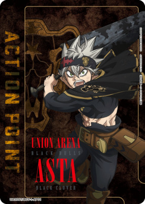 Action point card Asta UA20ST/BCV-1-AP01 Union Arena TCG black clover ...