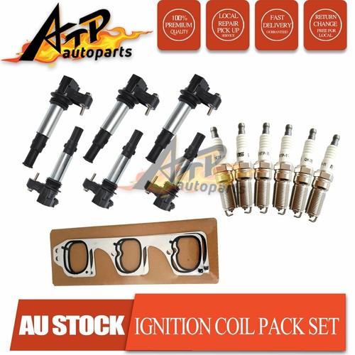 Ignition Coils Spark Plugs Gasket for Adventra Wagon VZ LY7 3.6L 04/ ...