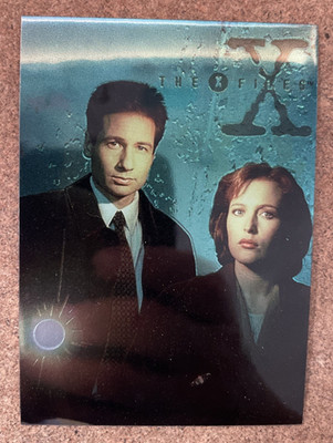 1995 X Files Topps Finest Chromium TXFM1 'Special Agents Mulder and ...