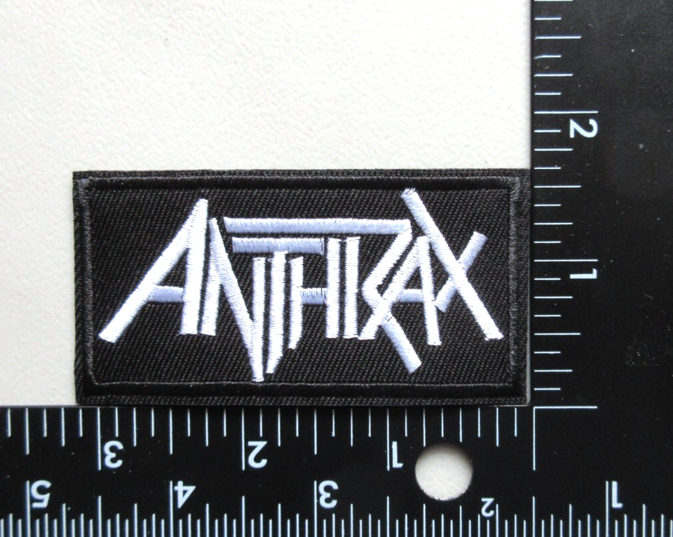 🔥ANTHRAX THRASH METAL BAND MUSIC BATTLE VEST JACKET EMBROIDERED IRON ON PATCH | eBay