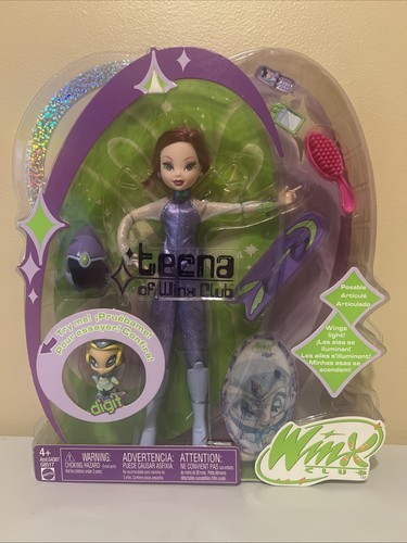 Winx Club Tecna Pixie Edition Season 2 NIB 2005 Mattel !!! RARE ...