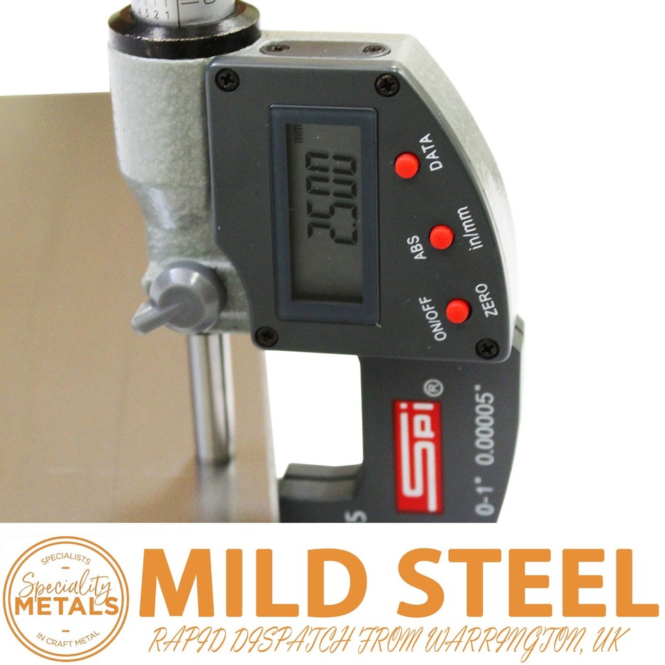 2.5mm Mild Steel Sheet Metal Plate Samples DIY & Car Repair 200 x 300mm ...