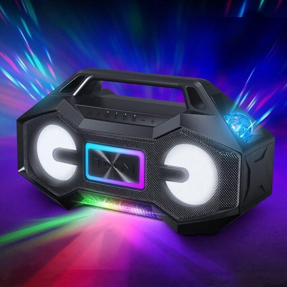 NEW ION Audio Party Rocker Go HighPower Boombox Portable Speaker w ...