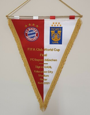 FC Bayern München v Tigres UANL 2020 FIFA Club World Cup gestickter ...