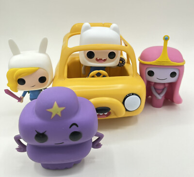 Funko Pop! Lot Adventure Time Jake Car With Finn - Fionna Bubblegum ...