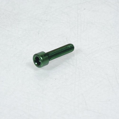 Vis BTR 5mm M6 pas 100 25mm annodisé Vert 3AS Racing pour moto Neuf | eBay