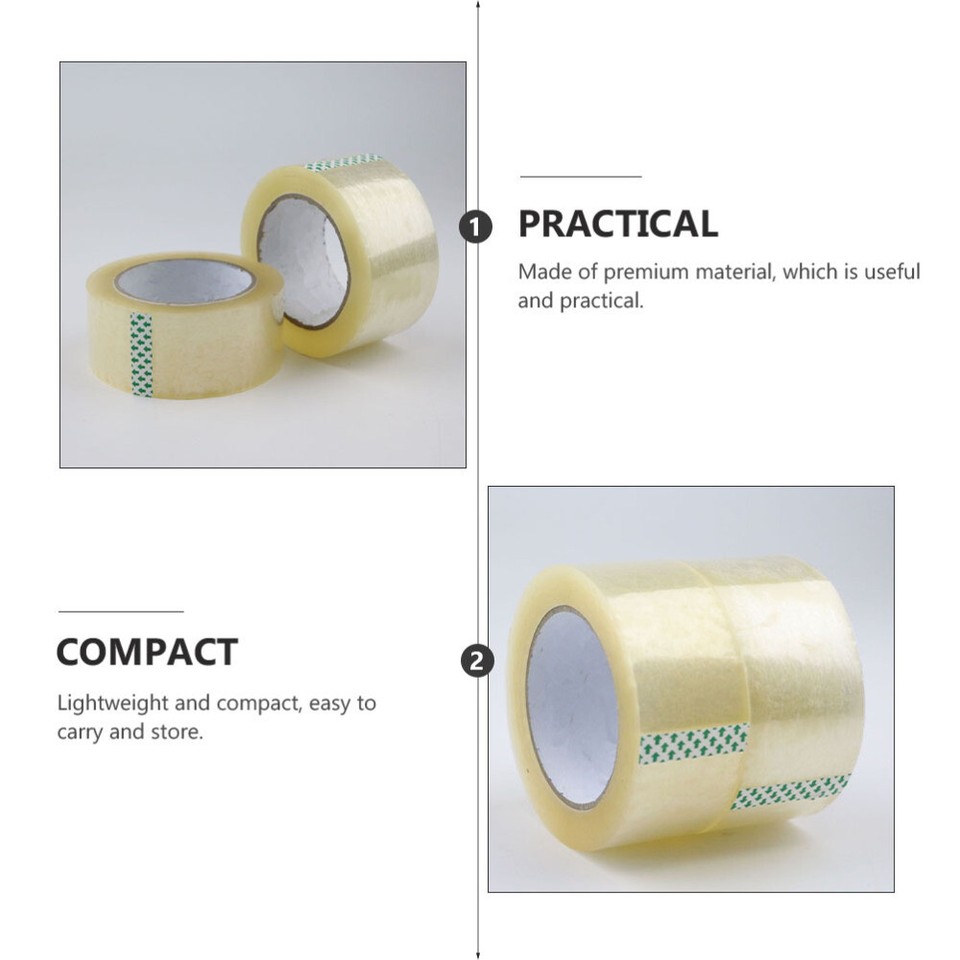 Mailing Tape Clear Carton Packing Tape Reinforced Strapping Tape | eBay UK
