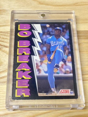 1991 Score #773 Bo Jackson Breaker Kansas City Royals | eBay