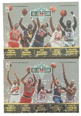 92-93 Fleer Ultra NBA Jam Session Cards Jordan Pippen Malone Robinson ...