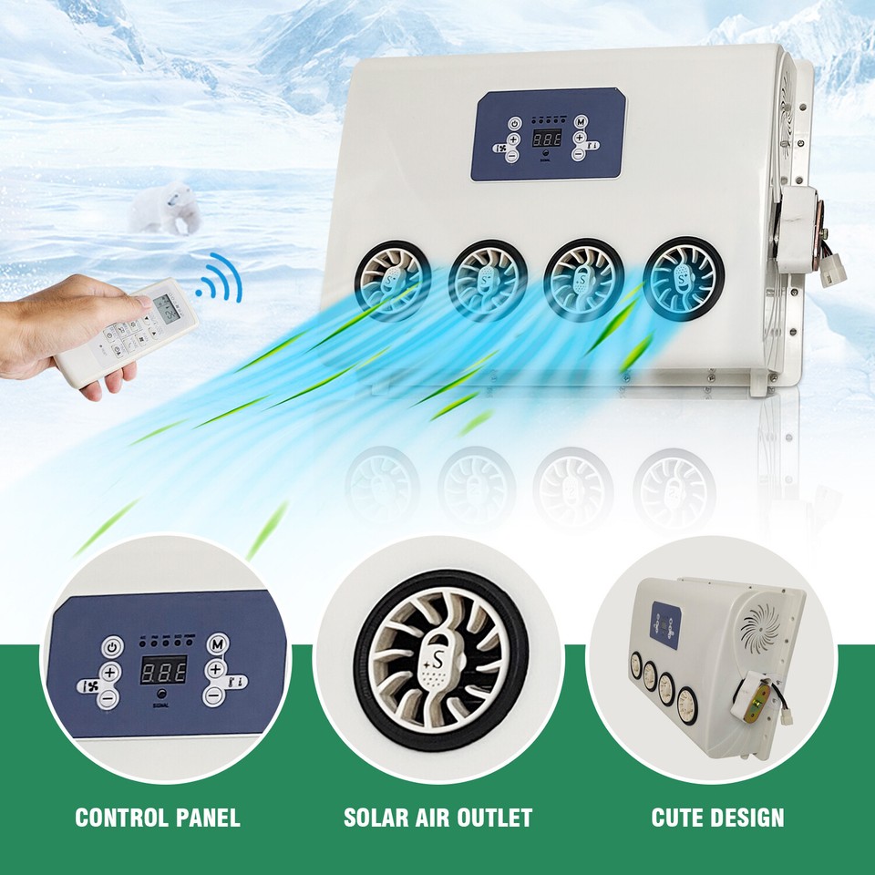 24V Truck Cab Air Conditioner Split Kits For Semi Trucks Bus RV Caravan ...