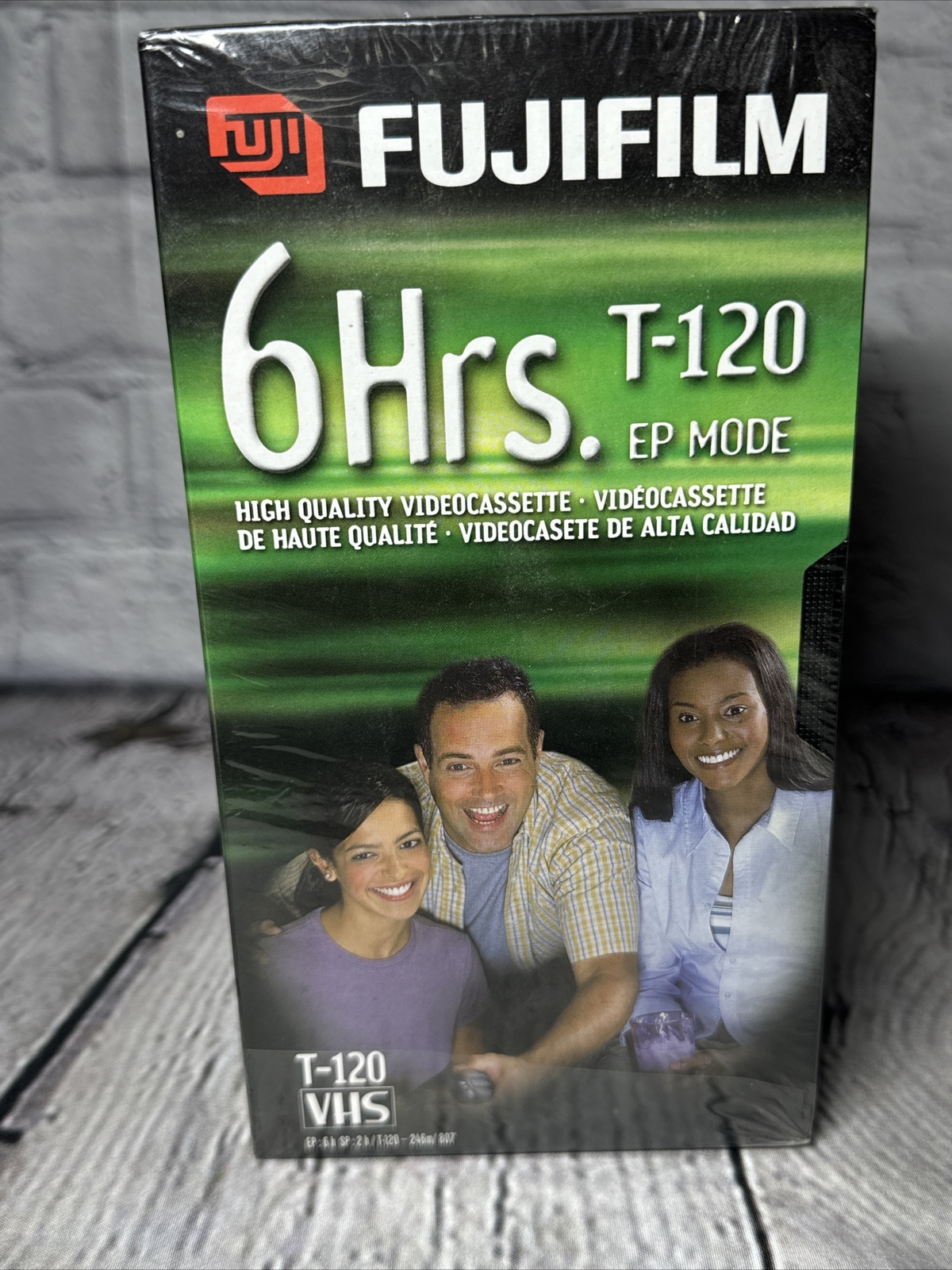 Fujifilm HQ T-120 Blank VHS Tape Lot Of 4 Brand New 74101611205| eBay