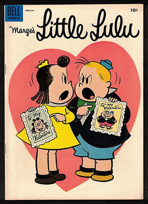 1955 MARGE'S LITTLE LULU #80 ** Golden Age Very NICE Key Dell Cartoon ...
