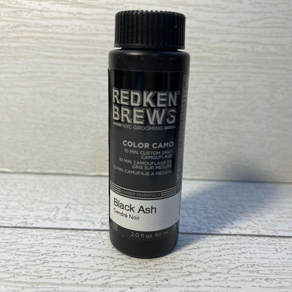 3-Redken Brews Color Camo 2 oz Men's Hair Color * Black Ash | eBay
