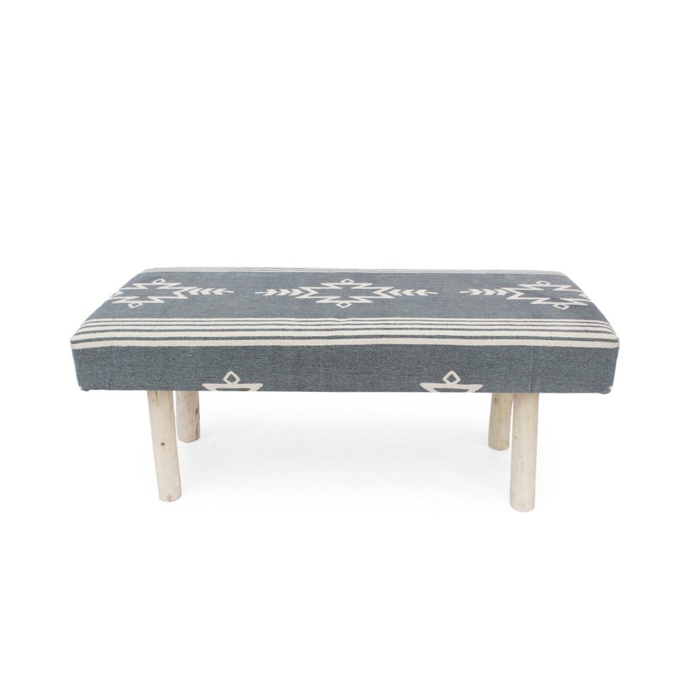 Carrera Handcrafted Boho Rectangular Bench | eBay